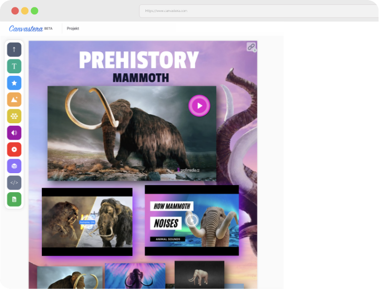 Did you enjoy Glogster? You will love Canvastera!